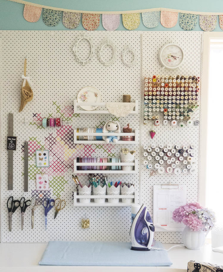 Clever Thread Storage - Ikea Hack
